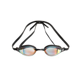 arena Schwimmbrille "AIR-SPEED MIRROR"gelb copper, schwarz, Sportbrillen, mit Anti-Fog-Beschichtung, PVC-frei