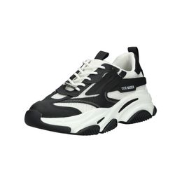 Steve Madden Herren Sneaker "Steve Madden Sneaker Lederimitat/Textil", Gr. 45, schwarz, Lederimitat, Textil, Schuhe