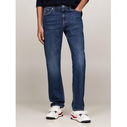 Tommy Jeans Damen Slim-fit-Jeans "Ryan Regular Slim Straight", 31, L&auml;nge 34, blau, Denim/Jeans, Obermaterial: 99% Baumwolle, 1% Elasthan, Jeans,