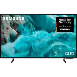 Samsung QLED-Fernseher "GQ43Q7FAAU QLED-Fernseher", 43, schwarz, Fernseher, Quantum HDR, Knox Security, Art Store, 3D Sound, Gaming Hub, AI TV
