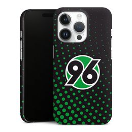DeinDesign iPhone 14 Pro Handy Premium Case Smartphone Handyh&uuml;lle Schutzh&uuml;lle matt Logo Hannover 96 Muster Premium Case