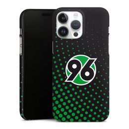 DeinDesign iPhone 14 Pro Max Handy Premium Case Smartphone Handyh&uuml;lle Schutzh&uuml;lle matt Logo Hannover 96 Muster Premium Case