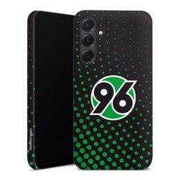 DeinDesign Galaxy A35 5G Handy Premium Case Smartphone Handyh&uuml;lle Schutzh&uuml;lle matt Logo Hannover 96 Muster Premium Case
