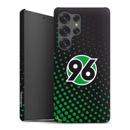 DeinDesign Galaxy S25 Ultra Handy Premium Case Smartphone Handyh&uuml;lle Schutzh&uuml;lle gl&auml;nzend Logo Hannover 96 Muster Premium Case