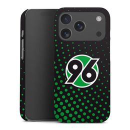 DeinDesign iPhone 17 Pro Handy Premium Case Smartphone Handyh&uuml;lle Schutzh&uuml;lle gl&auml;nzend Logo Hannover 96 Muster Premium Case