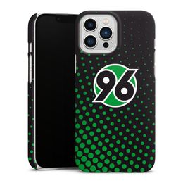 DeinDesign iPhone 13 Pro Max Handy Premium Case Smartphone Handyh&uuml;lle Schutzh&uuml;lle matt Logo Hannover 96 Muster Premium Case