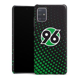 DeinDesign Galaxy A51 Handy Premium Case Smartphone Handyh&uuml;lle Schutzh&uuml;lle gl&auml;nzend Logo Hannover 96 Muster Premium Case