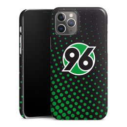 DeinDesign iPhone 12 Pro Handy Premium Case Smartphone Handyh&uuml;lle Schutzh&uuml;lle gl&auml;nzend Hannover 96 Logo Muster Premium Case