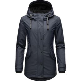 Navahoo Regenjacke 'Lindraa' Damen Gr&ouml;&szlig;e XXL dunkelblau Winterjacke
