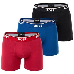 BOSS Boxershorts 'Power' Herren Gr&ouml;&szlig;e XXXL blau / rot / schwarz / wei&szlig;