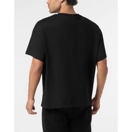 Plein Sport Herren T-Shirt "Logo", schwarz, Gr. L, Obermaterial: 100% Baumwolle, Shirts