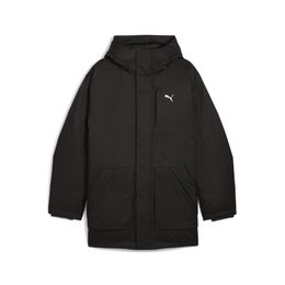 Puma Damen Daunenjacke "Daunenparka mit Kapuze Herren"schwarz, Gr. M, Obermaterial: 100% Polyester; Futter: 100% Polyester; F&uuml;llung: 80% Entendaunen,