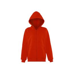 Ucy Zip-Up Hoodie female Red size XXL