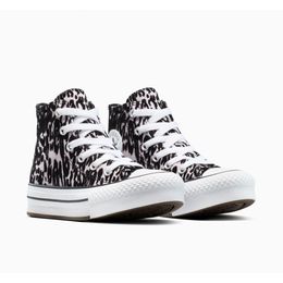 Converse M&auml;dchen Sneaker "CHUCK TAYLOR ALL STAR EVA LIFT", Gr. 27frozen thistle, wei&szlig;, schwarz, Textil, Schuhe