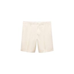 Mango Man Pleated Pants 'Piuma' male Beige size 40