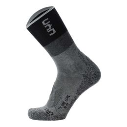 uyn Socken Herren Gr&ouml;&szlig;e 39/41 grau / schwarz