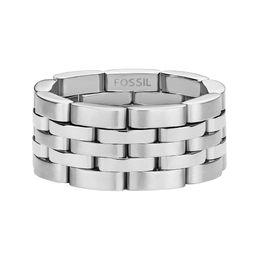 Fossil Ring 'Arden' male Silver size 63