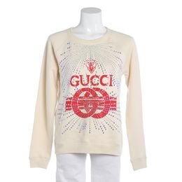 Gucci Sweatshirt / Sweatjacke Damen Gr&ouml;&szlig;e S Second Hand pastellgelb