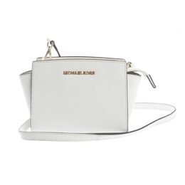 Michael Kors Schultertasche / Umh&auml;ngetasche Damen Gr&ouml;&szlig;e One Size Second Hand wei&szlig;