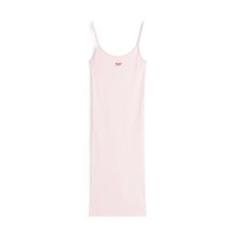 Tommy Jeans Kleid Damen Gr&ouml;&szlig;e 44 rosa Winterkleid