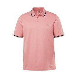 JP1880 Poloshirt Herren Gr&ouml;&szlig;e 7XL altrosa / schwarz / wei&szlig;