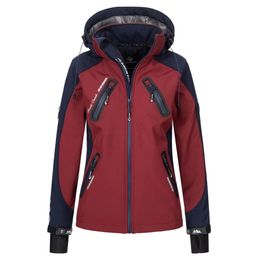 Rock Creek Outdoorjacke Damen Gr&ouml;&szlig;e S weinrot / schwarz