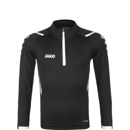 Jako Sportsweatshirt 'Challenge' Jungen Gr&ouml;&szlig;e 152 schwarz / wei&szlig;