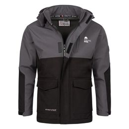 Arctic Seven Funktionsjacke Herren Gr&ouml;&szlig;e M dunkelgrau / schwarz / wei&szlig;
