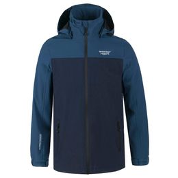 WEATHER REPORT Outdoorjacke 'Borise Jr.' Jungen Gr&ouml;&szlig;e 128 blau / dunkelblau / silber
