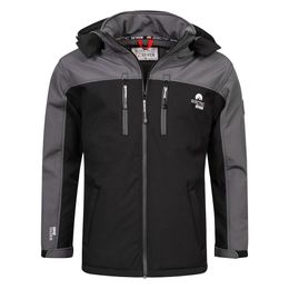 Arctic Seven Funktionsjacke Herren Gr&ouml;&szlig;e 5XL dunkelgrau / schwarz / wei&szlig;