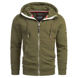 Alessandro Salvarini Sweatjacke Herren Gr&ouml;&szlig;e XXL oliv