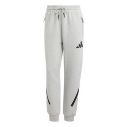 adidas Sportswear Sporthose 'Z.N.E.' Damen Gr&ouml;&szlig;e XS/S hellgrau / schwarz