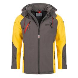 Arctic Seven Funktionsjacke Herren Gr&ouml;&szlig;e XL gelb / dunkelgrau