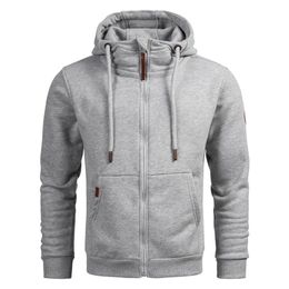 Alessandro Salvarini Sweatjacke 'Geenio' Herren Gr&ouml;&szlig;e L ocker / graumeliert