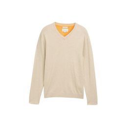 Tom Tailor Pullover Herren Gr&ouml;&szlig;e L beige