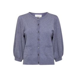 Pulz Jeans Strickjacke 'Sara' Damen Gr&ouml;&szlig;e XXL marine