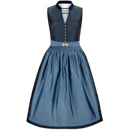 Stockerpoint Dirndl 'Lucille' Damen Gr&ouml;&szlig;e 42 blau / taubenblau