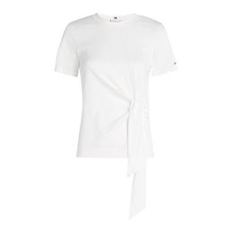 Tommy Hilfiger T-Shirt Damen Gr&ouml;&szlig;e L wei&szlig;