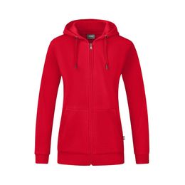 Jako Athletic Zip-Up Hoodie female Red size 36