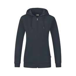 Jako Athletic Zip-Up Hoodie female Grey size 44