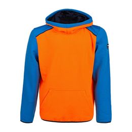 ZIGZAG Kapuzensweatshirt 'FINK' Jungen Gr&ouml;&szlig;e 128 blau / orange