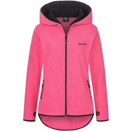 Rock Creek Fleecejacke Damen Gr&ouml;&szlig;e L pink / schwarz