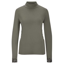 Madeleine Mode MADELEINE Shirt Damen Gr&ouml;&szlig;e S schilf