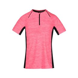 Endurance Funktionsshirt 'Deny Activ' Damen Gr&ouml;&szlig;e 4XL pinkmeliert / schwarz