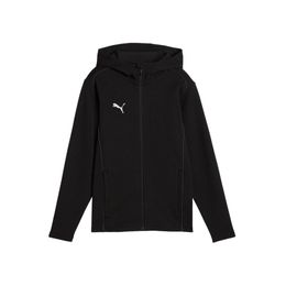 Puma Athletic Zip-Up Hoodie boy Black size 176