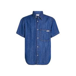 Calvin Klein Jeans Button Up Shirt male Blue size XXXL