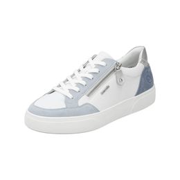 Remonte Sneaker Damen Gr&ouml;&szlig;e 43 taubenblau / silber / wei&szlig;