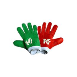 KEEPERsport Athletic Gloves male Green, Red size 10
