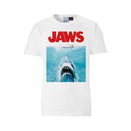 logoshirt Shirt 'Jaws - Der weisse Hai' female White size L
