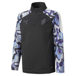 Puma Funktionsshirt 'Neymar Jr Creativity' Jungen Gr&ouml;&szlig;e 128 hellblau / stone / dunkellila / schwarz